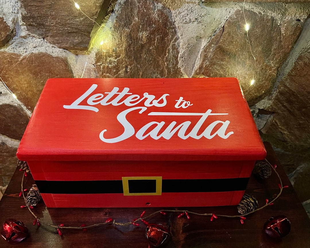Santas Mailbox Letters To Santa Christmas Decorations Xmas Decorations