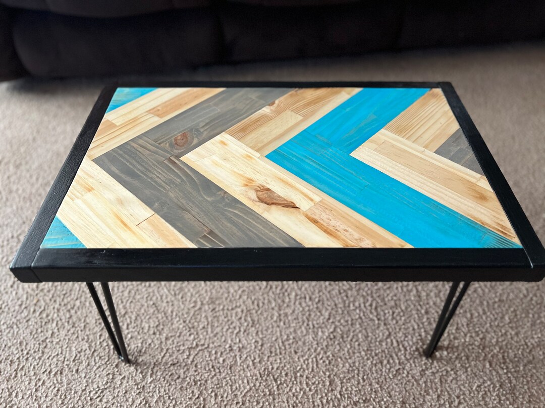 Coffee Table, Modern Rustic Table, Artistic Table, Modern Table, Rustic ...