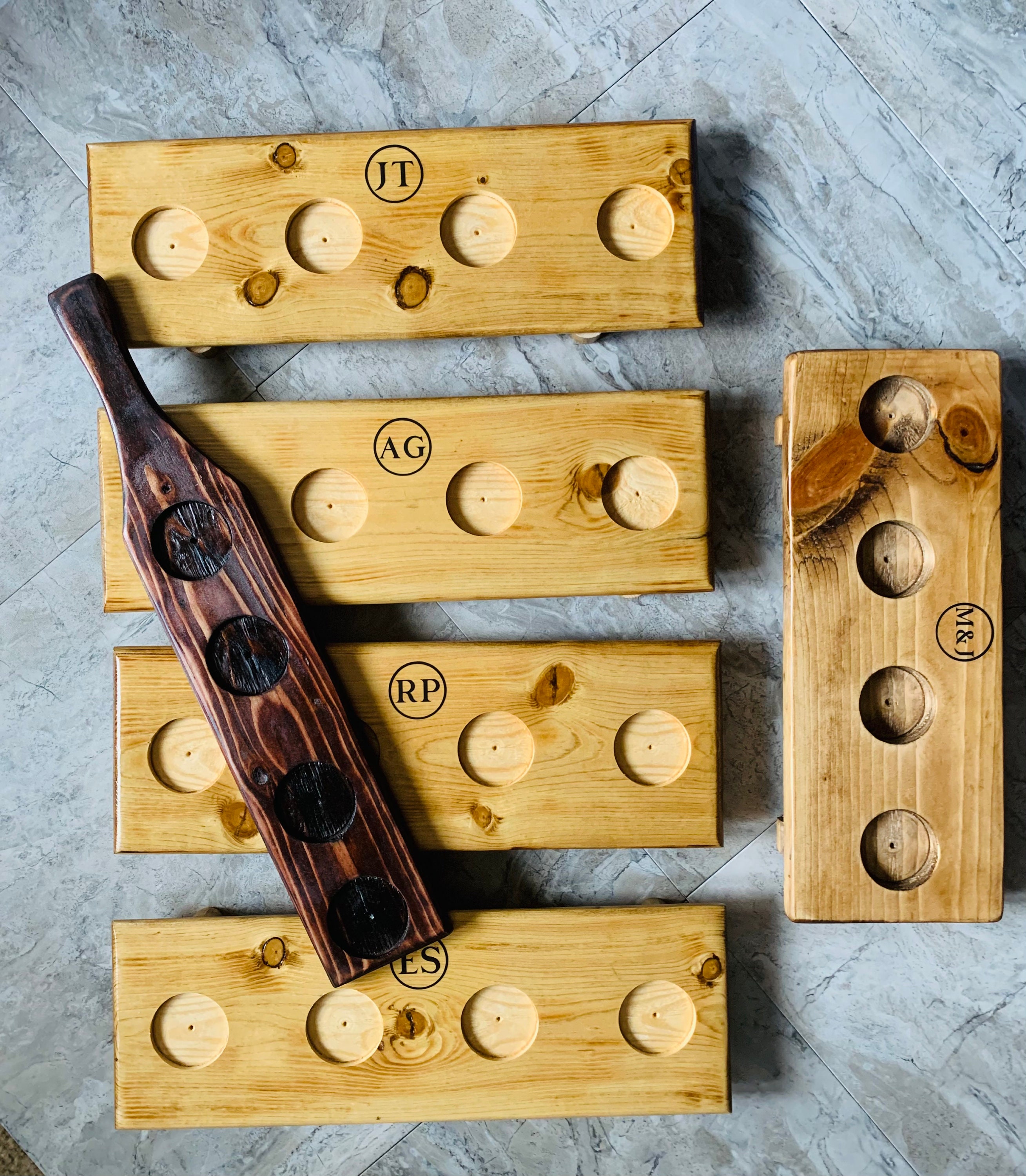 Flights Board Personalized Shots Board Beer Flights Gift - Etsy Australia