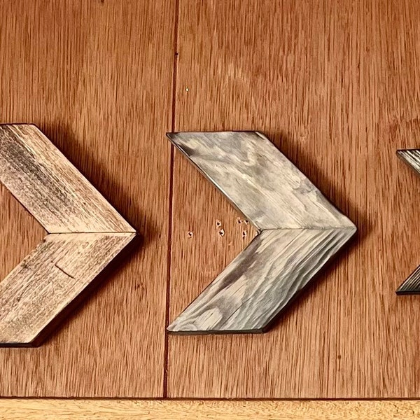Chevron Wood Arrows - Etsy