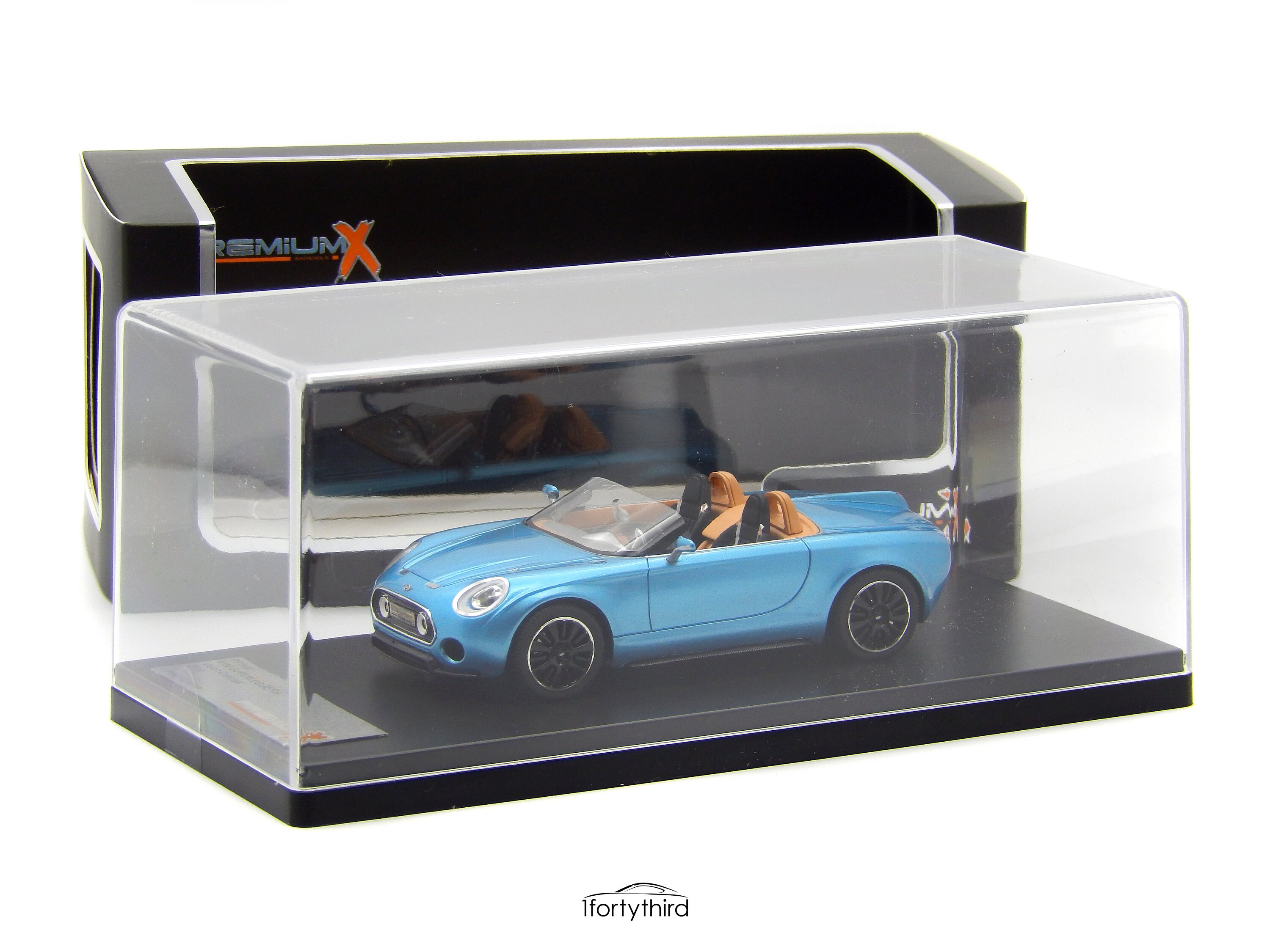 Toys 1:43 MINI Superleggera Vision Concept 2014 Metallic Blue PremiumX ...