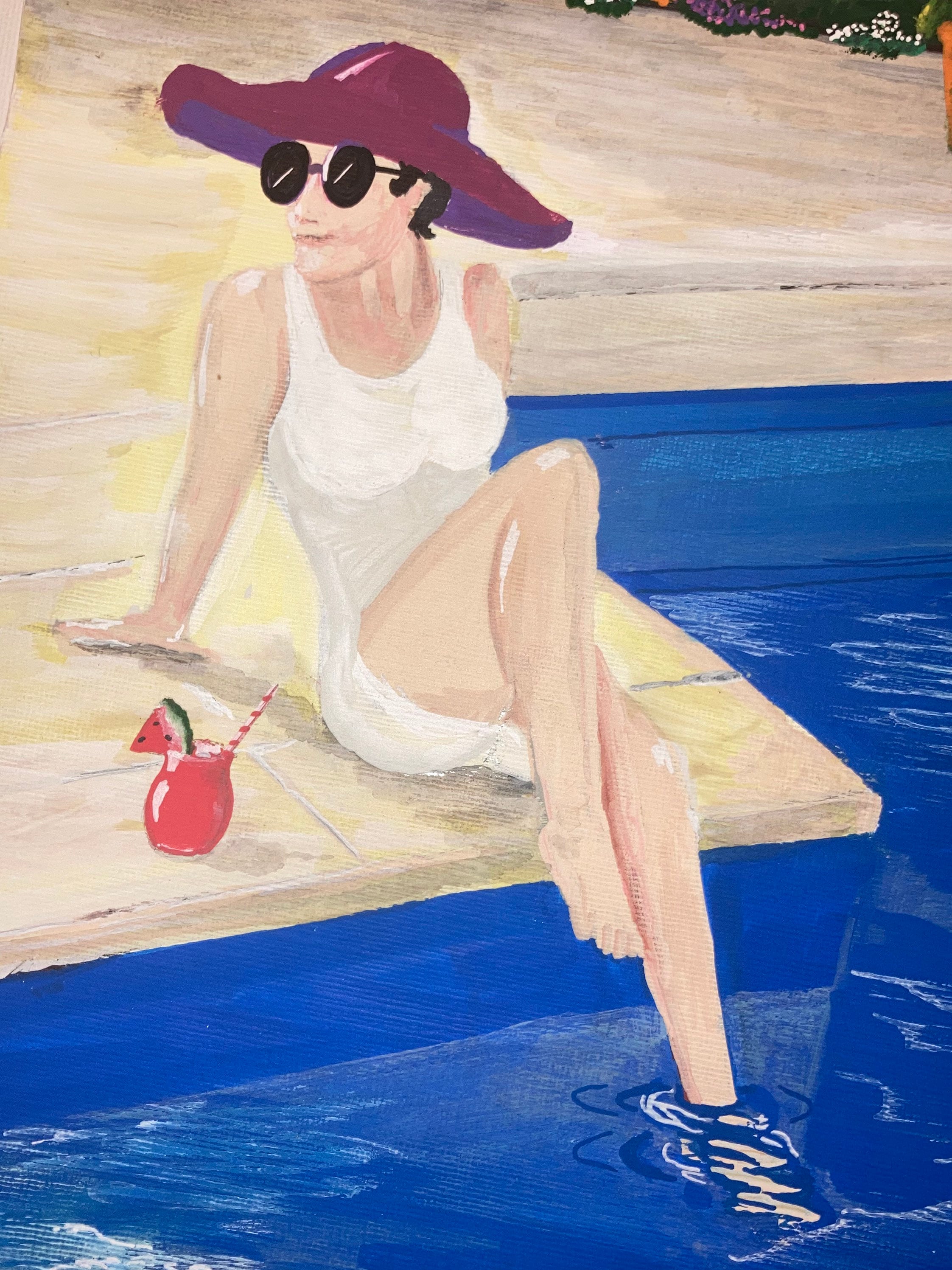 Paintings Of Swimmers