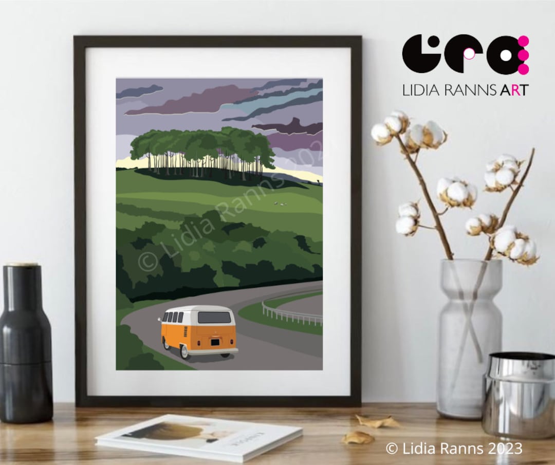 Limited Edition. Cornwall/devon - the Nearly There Trees/nearly Home ...