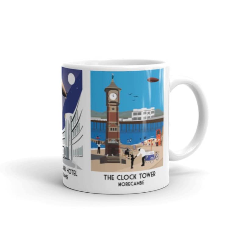 Coffee Mug Tea Mug Homeware Gift. Morecambe Art the Moby Dick - Etsy UK