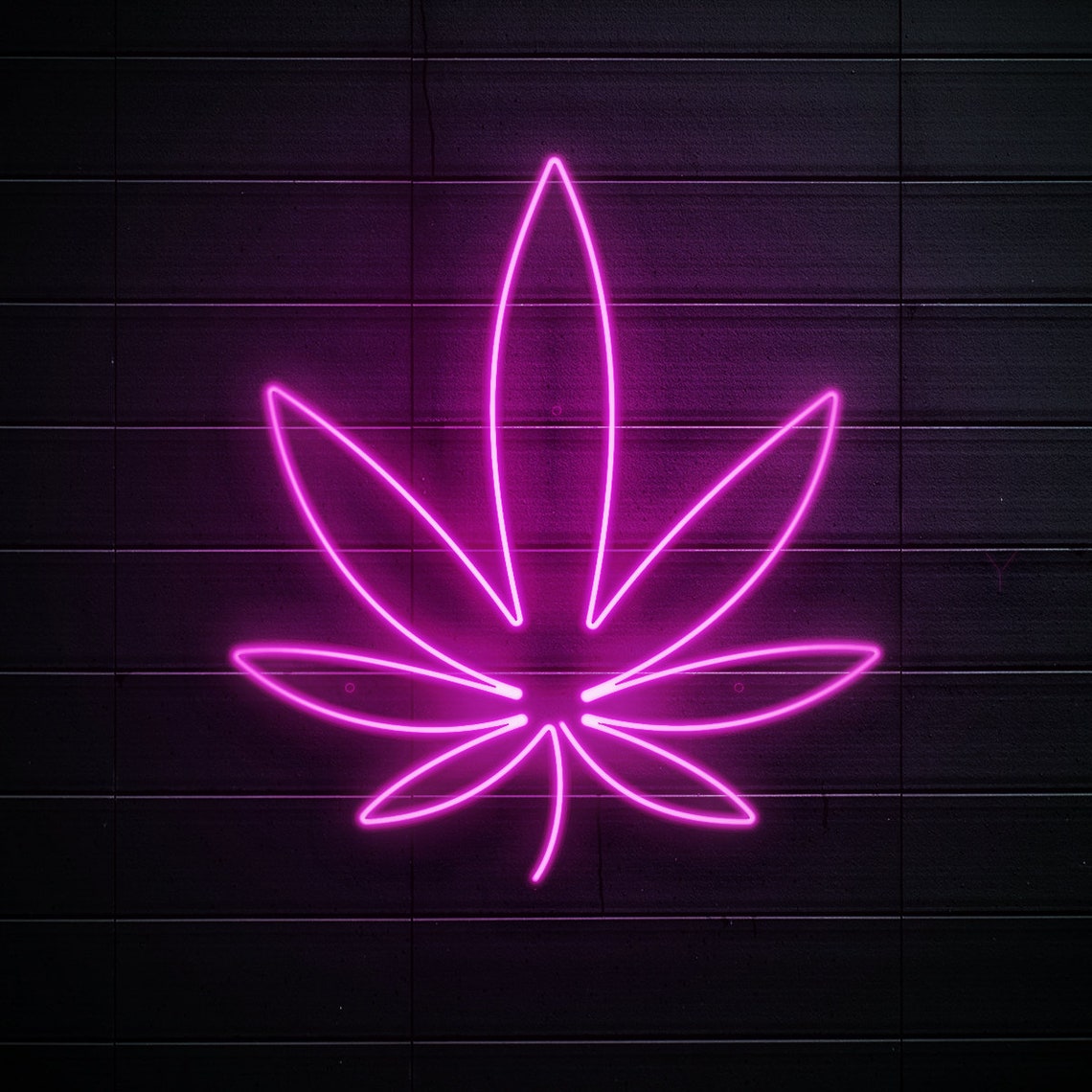 Cannabis LED Neon Sign Marijuana Sign Wall Decor Wall | Etsy