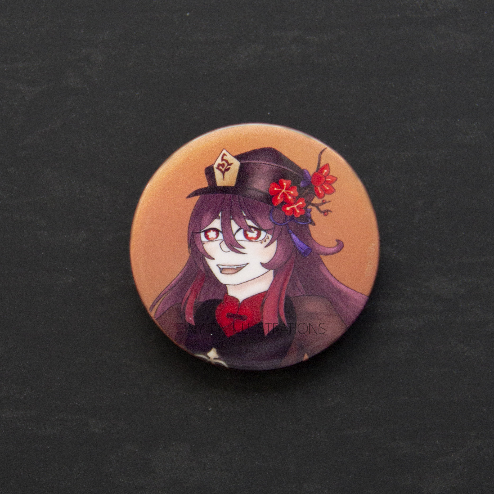 Genshin Impact Pin Genshin Impact Fanart Button Pin | Etsy