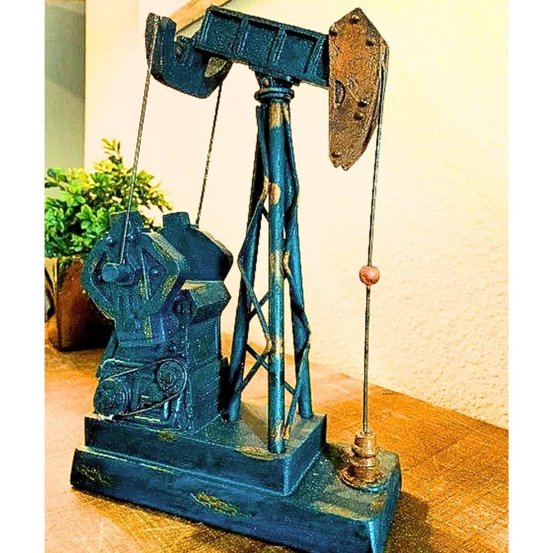 Landman | Oilman | Oil & Gas| Oil Decor | Oil Rig | Derrick Rig ...