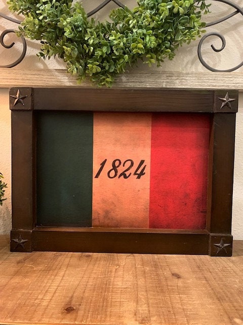 Texas Alamo Flag Battle Flag Alamo Flag 1824 Flag 1824 - Etsy