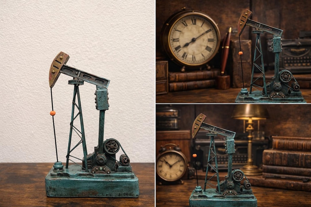 Landman | Oilman | Oil Decor | Oil Rig | Pumpjack | Derrick Rig | Oil ...