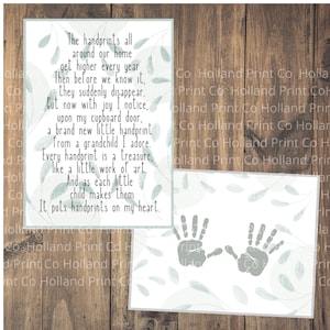 Mother's Day Handprint Craft | Printable Handprint Craft and Poem for ...