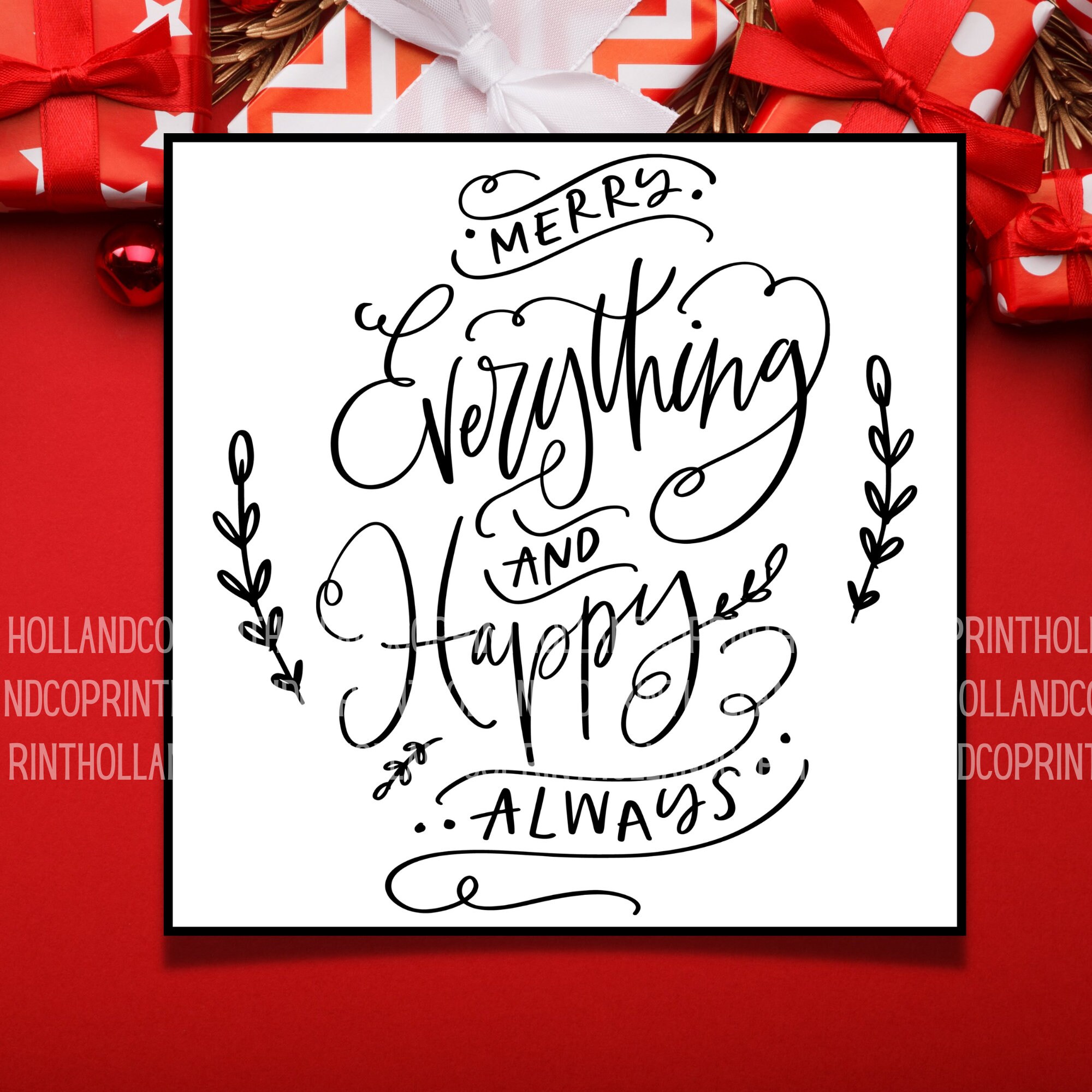 Printable Christmas Gift Tags Neighbor Gift Tags Teacher - Etsy