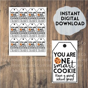 One Smart Cookie Back to School Printable | Welcome Back | Meet the ...