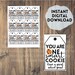 One Smart Cookie Back to School Printable | Welcome Back | Meet the ...