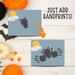 Halloween Handprint Craft Template Happy Halloween Halloween Craft ...