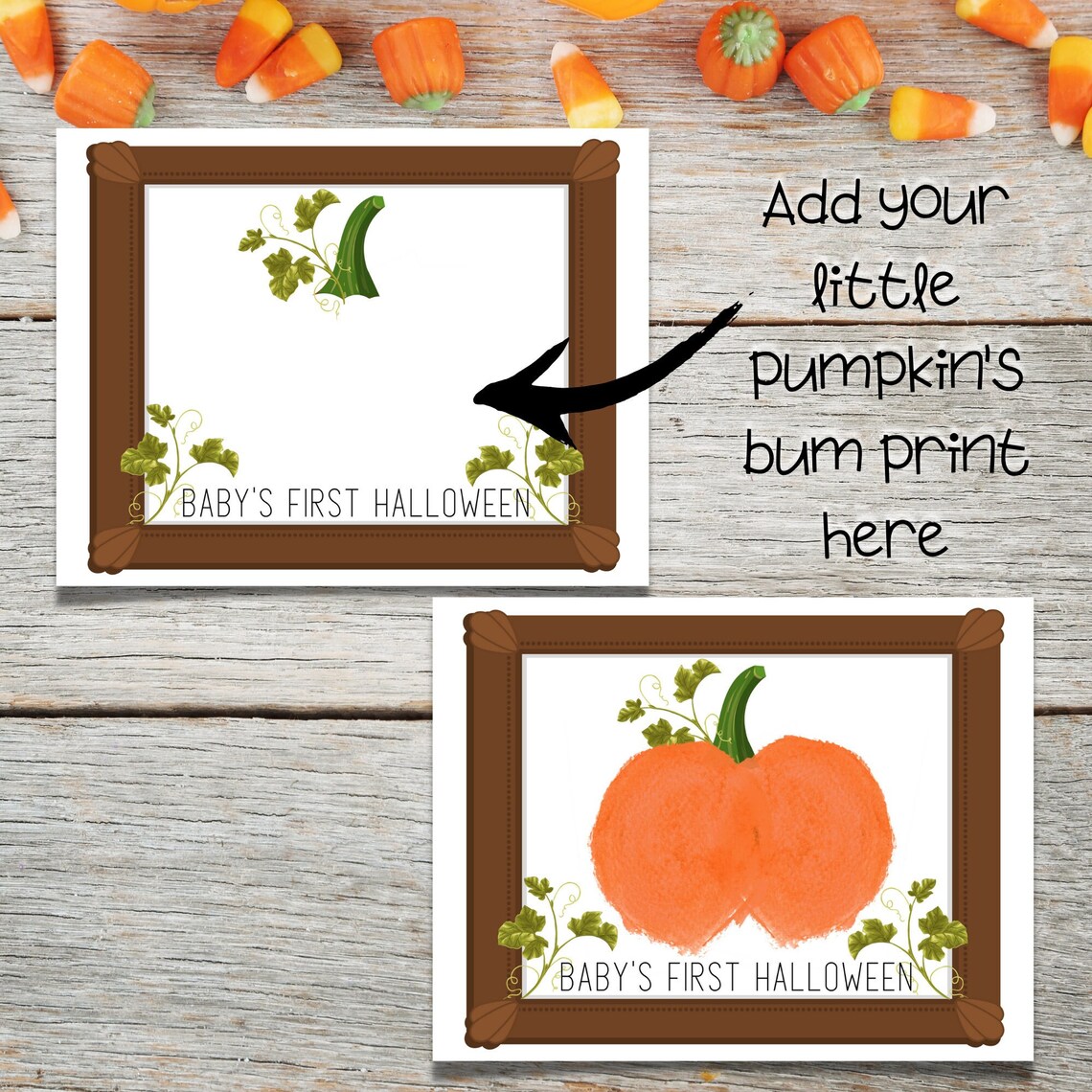 Baby Bumpkin Keepsake Digital Download Baby's First - Etsy