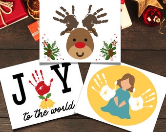Joy Handprint Template - Etsy