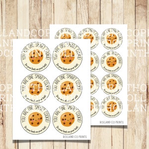 School Testing Treat | You Are One Smart Cookie | Do Your Best on Your ...