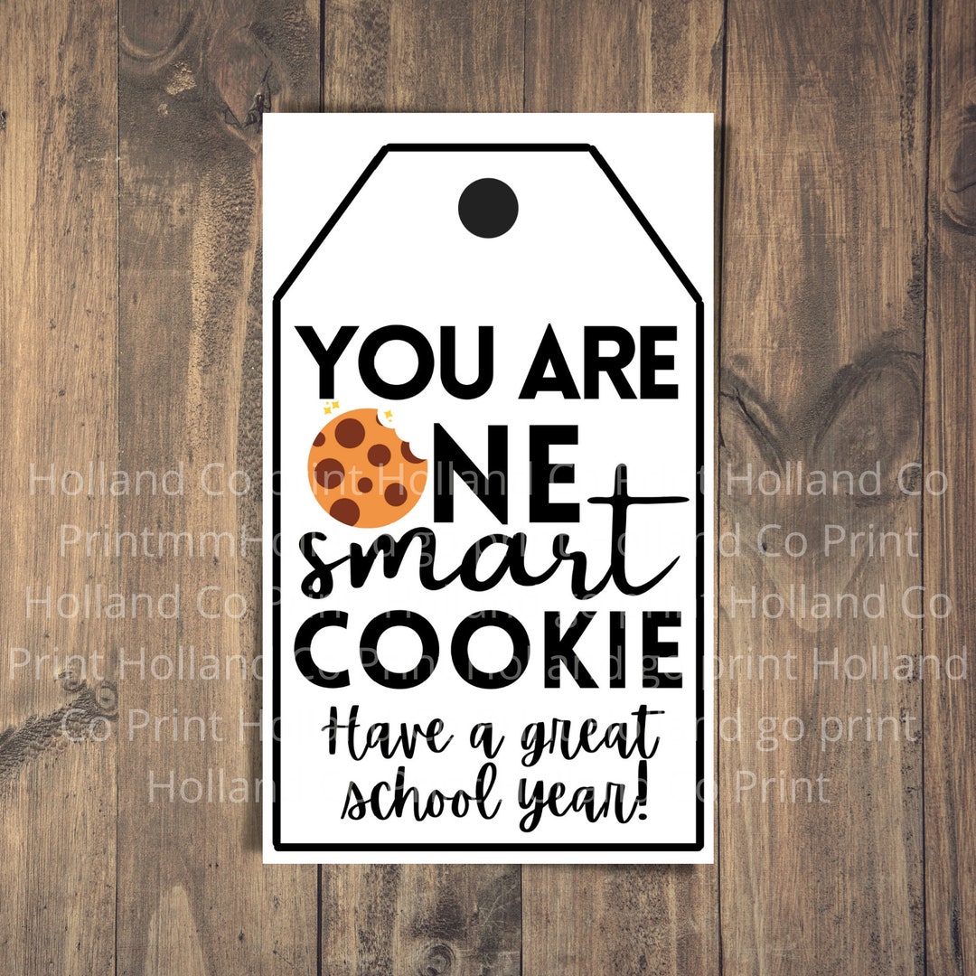 One Smart Cookie Back to School Printable | Welcome Back | Meet the ...