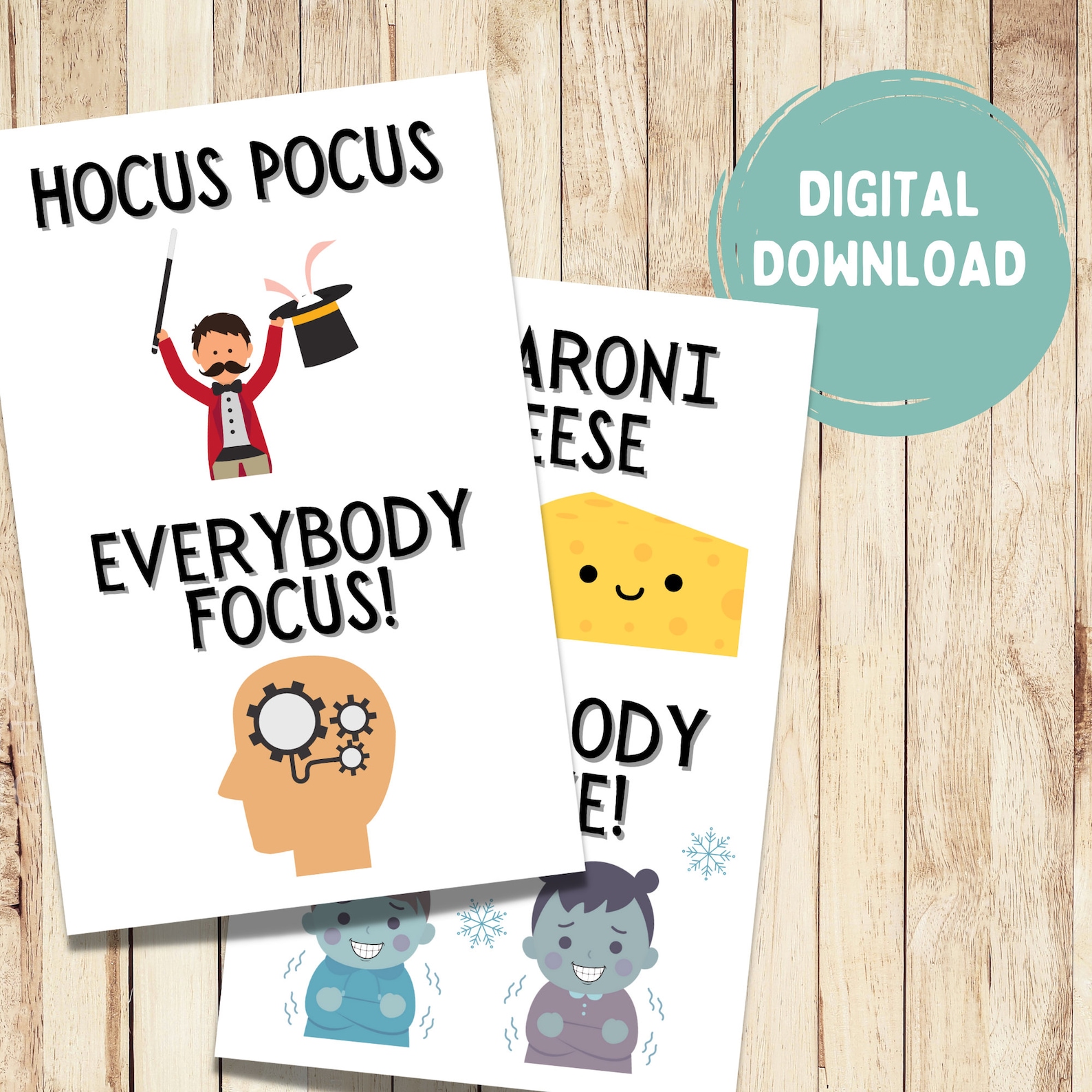 Classroom Calls Printable Class Management Attention - Etsy