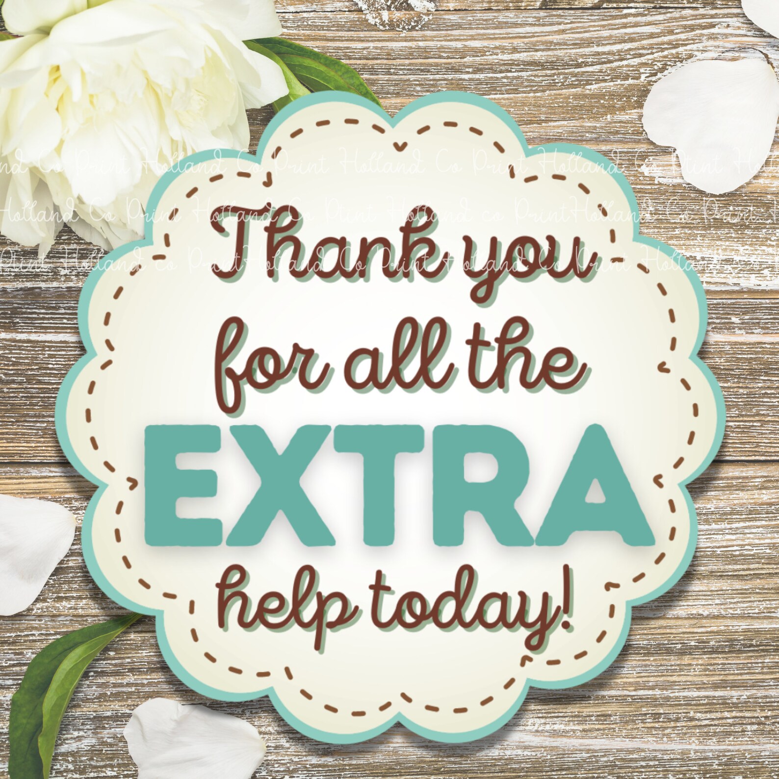 Primary Teacher Thank You Card | Sub Thank You Gift | Volunteer Thank ...