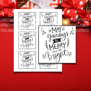 Printable Christmas Gift Tags | Neighbor Gift Tags | Teacher Gift Tags ...