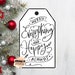 Printable Christmas Gift Tags Neighbor Gift Tags Teacher - Etsy
