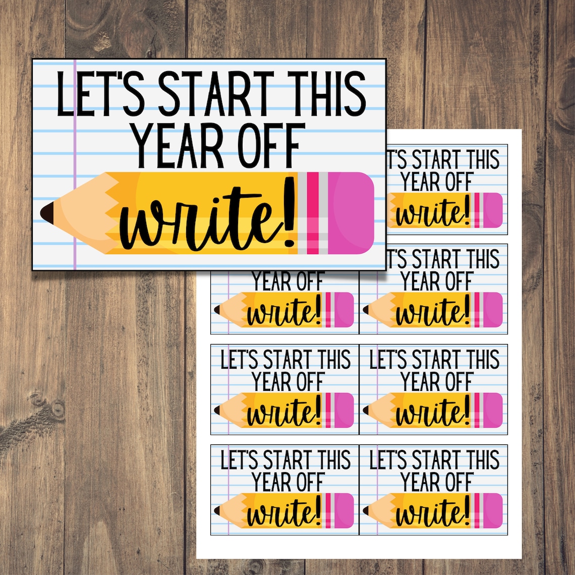Back to School Printable | Welcome Back | Let's Start the Year off ...