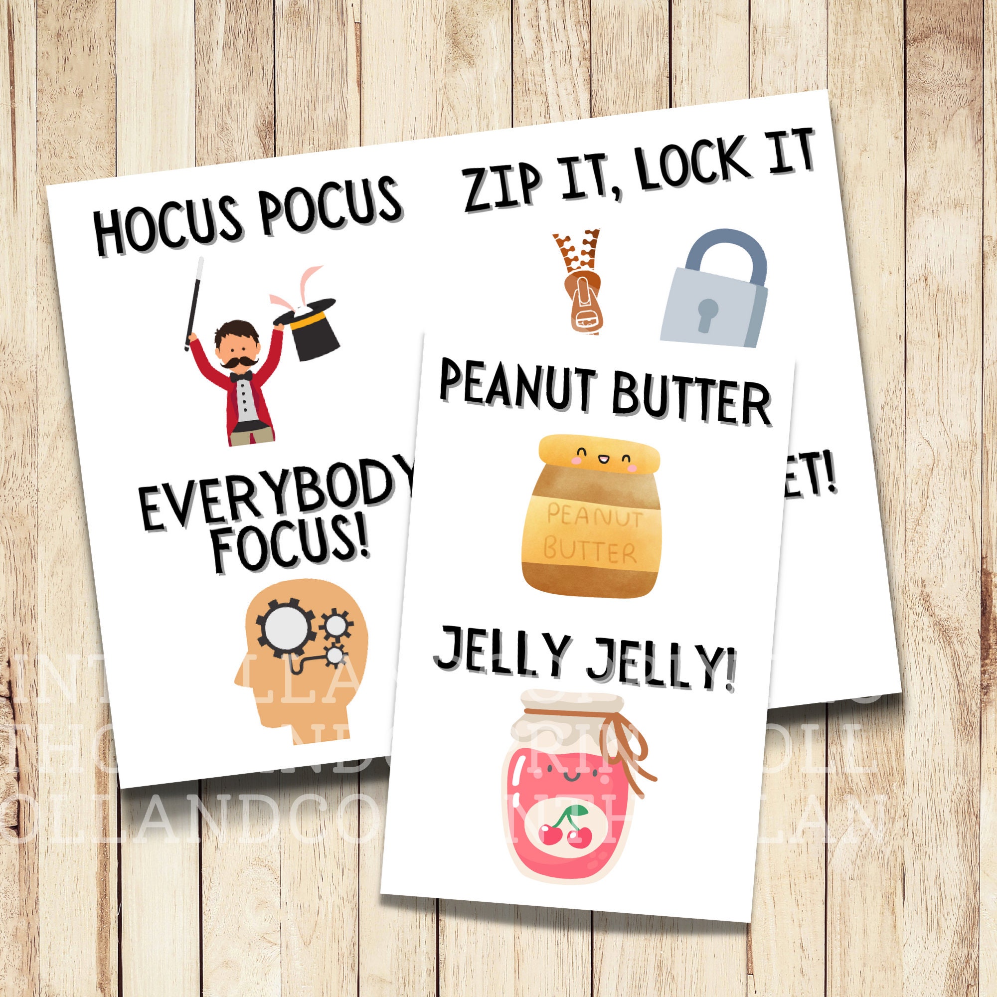 Classroom Calls Printable | Class Management | Attention Getters | Call ...