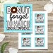 Donut Forget to Watch General Conference Tag | Digital Download ...