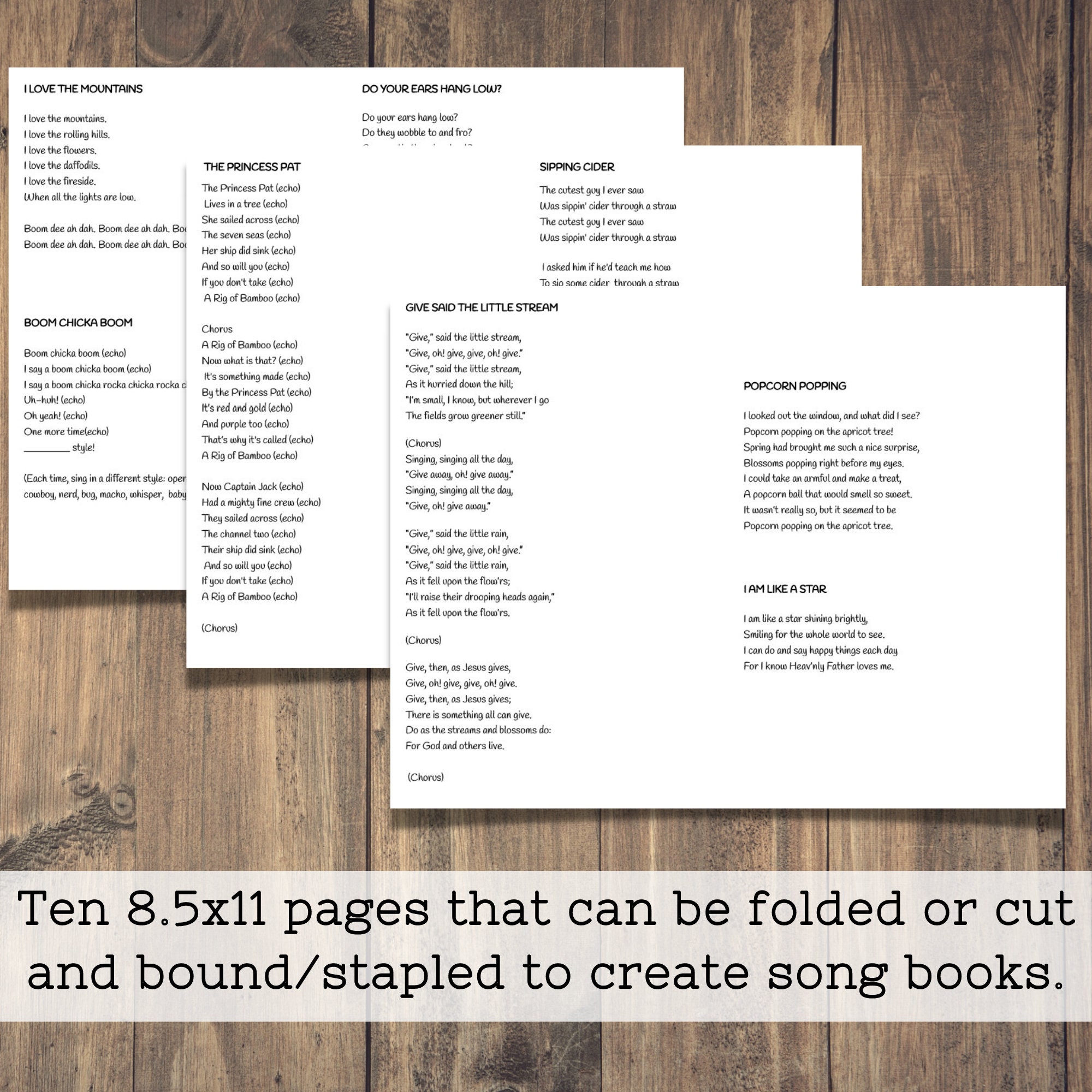 Girls Camp Song Book Young Women Church of Jesus Christ of - Etsy