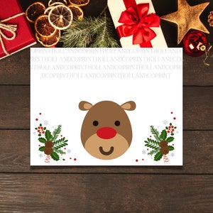 Christmas Handprint Craft | Reindeer Handprint | Winter Preschool Craft ...