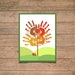 Fall Handprint Craft Template Happy Fall Y'all Autumn - Etsy