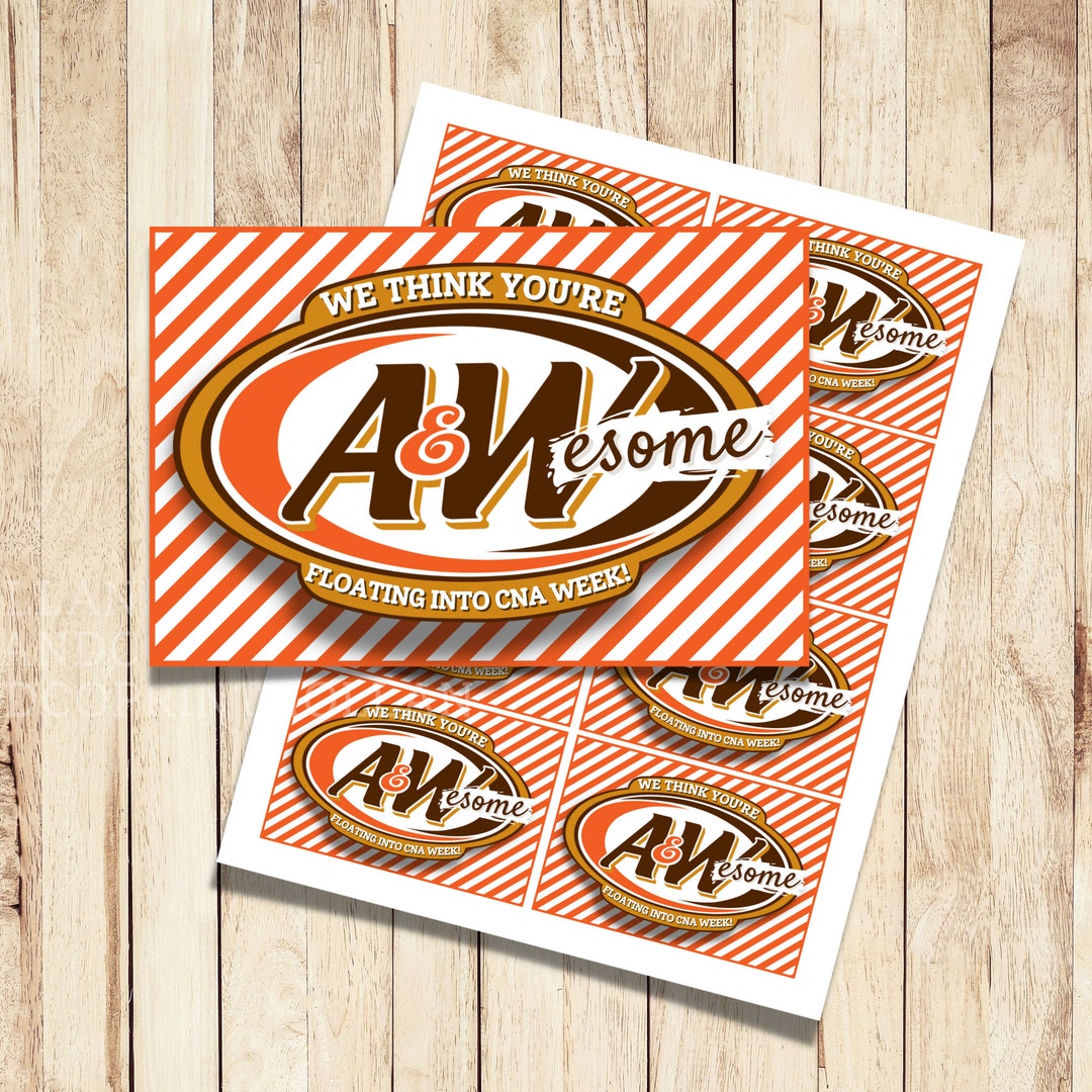 We Think You're Awesome | Floating Into CNA Week | - Etsy