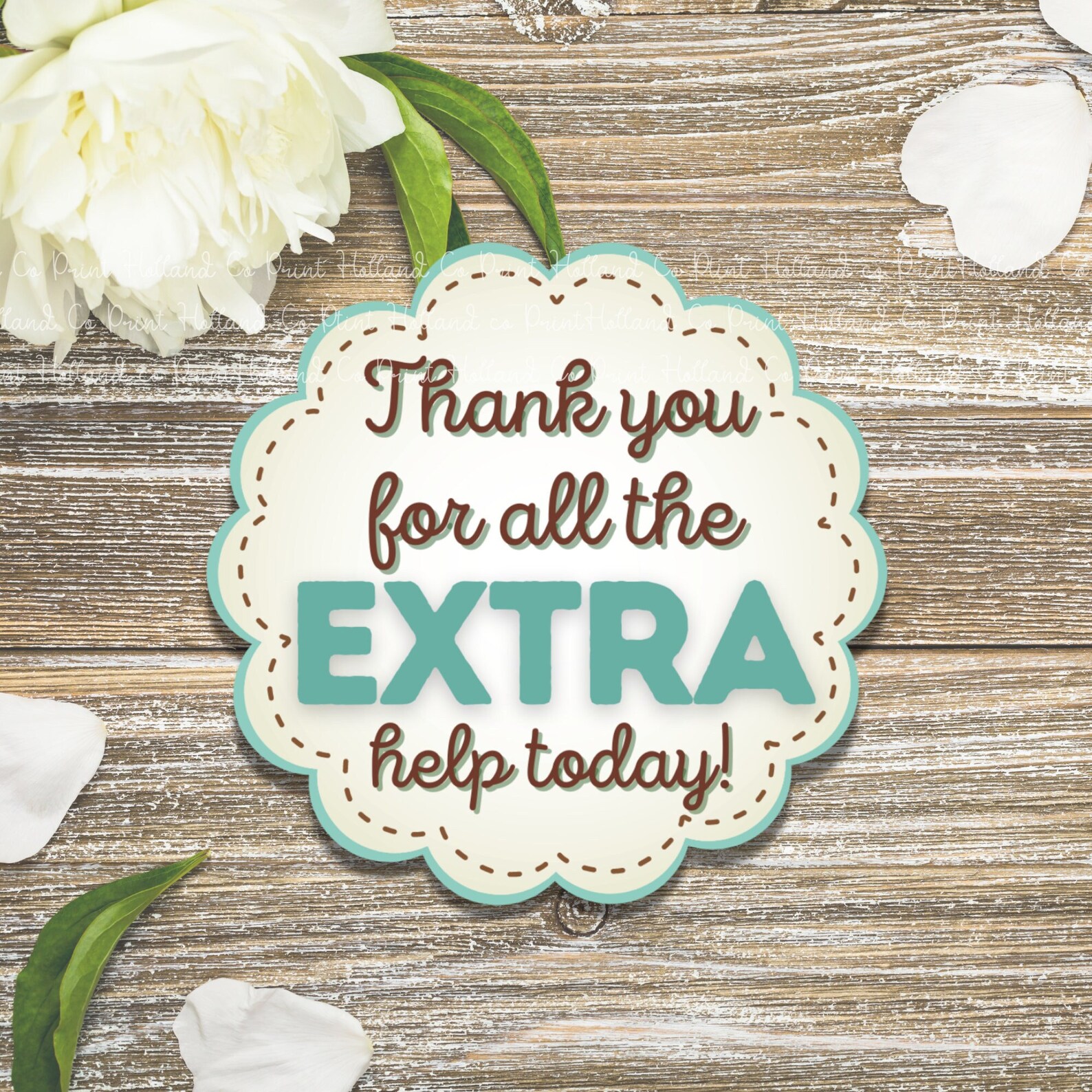 Primary Teacher Thank You Card | Sub Thank You Gift | Volunteer Thank ...