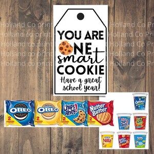 One Smart Cookie Back to School Printable | Welcome Back | Meet the ...
