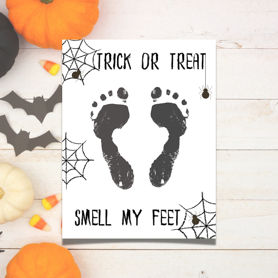 Halloween Handprint Craft Preschool Art Activity Halloween - Etsy