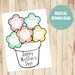 Mother's Day Flower Questionnaire | Kid's Worksheet With Questions ...
