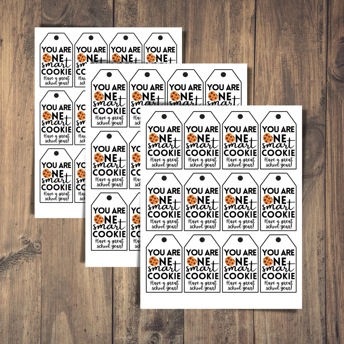 One Smart Cookie Back to School Printable Welcome Back - Etsy