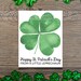 St. Patrick's Day Handprint Craft | Preschool Craft | Baby Handprint ...