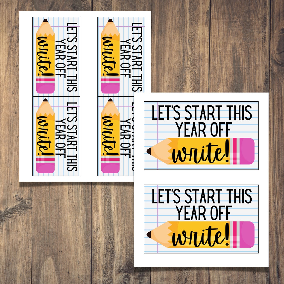 Back to School Printable Welcome Back Let's Start the | Etsy