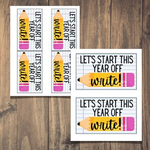 Back to School Printable | Welcome Back | Let's Start the Year off ...