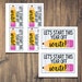 Back to School Printable Welcome Back Let's Start the - Etsy