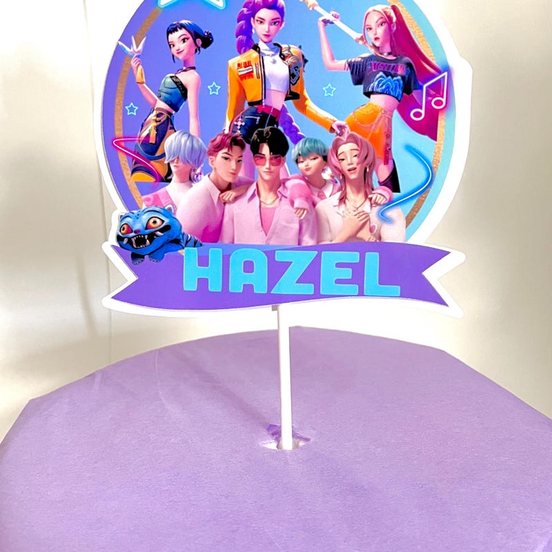 Custom K Pop Bag Topper - Etsy