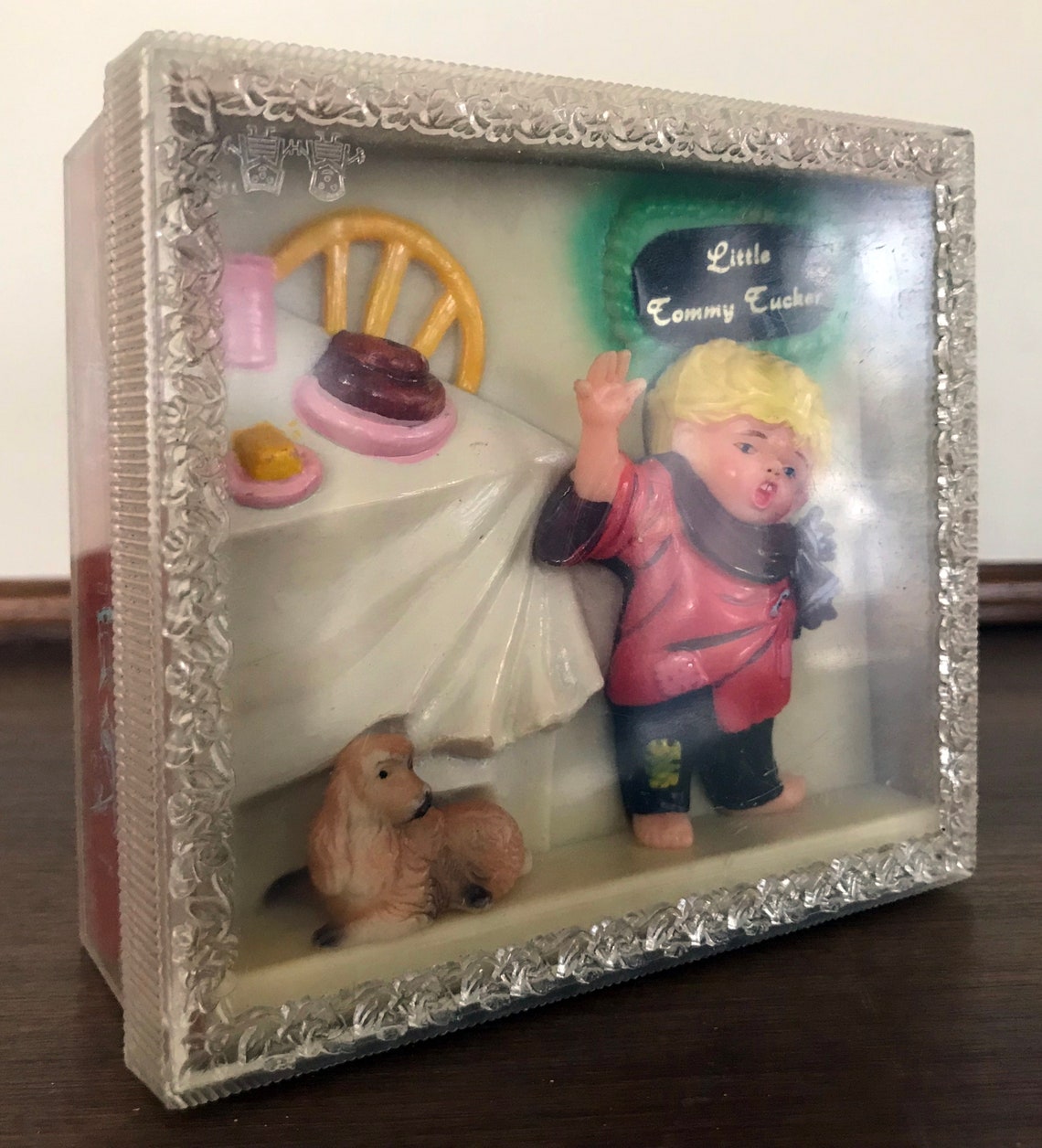 Vintage Little Tommy Tucker Nursery Rhyme Doll in Lucite Box - Etsy