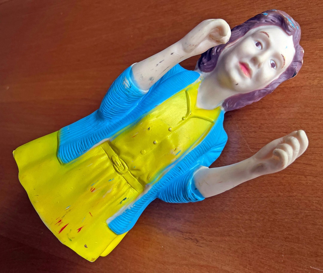 Childcraft 1968 Educational Rubber Hand Puppet Caucasian Mom (G) - Etsy