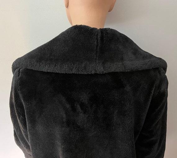 vintage faux fake fur coat amazing buttons - Gem