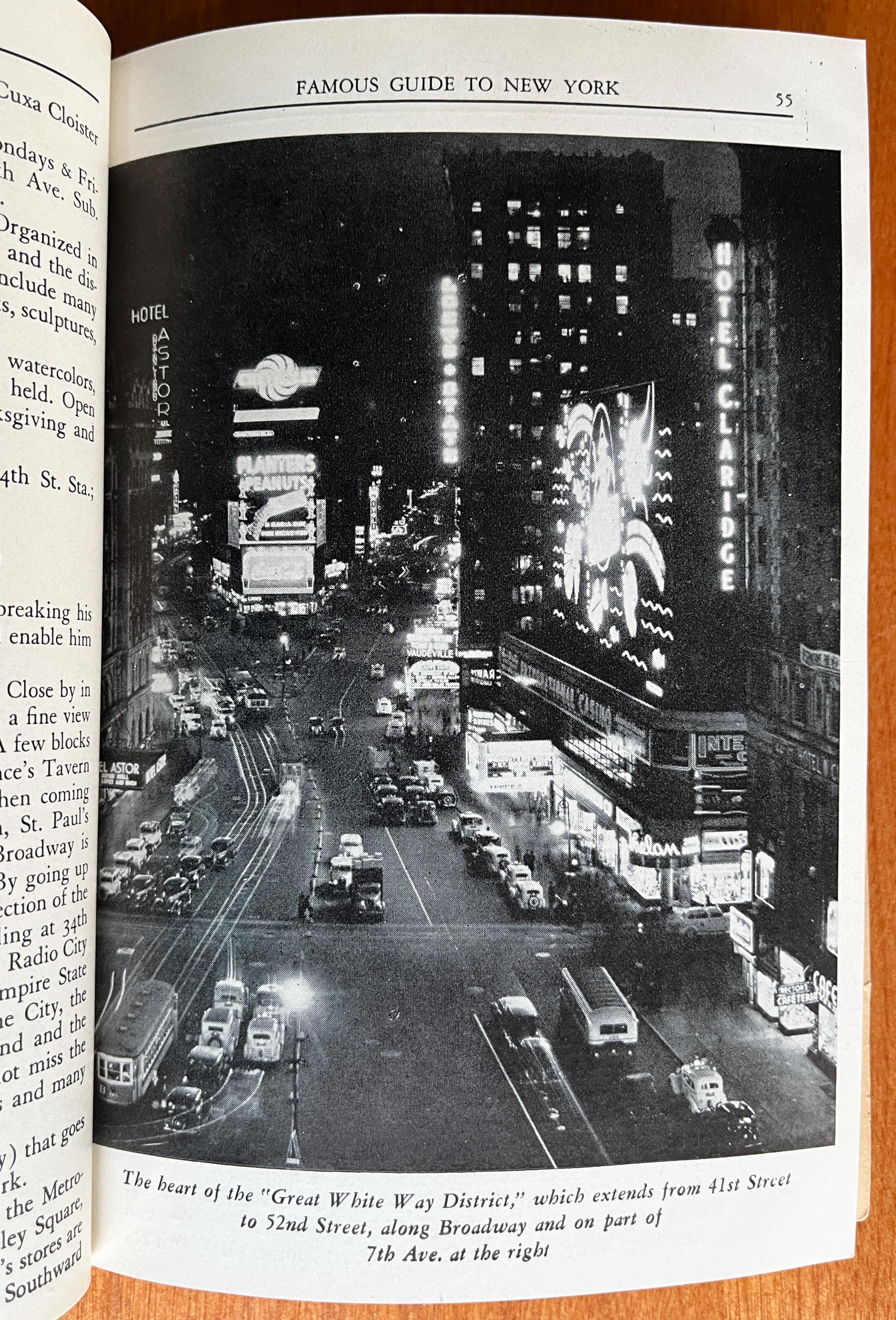 1938 Famous Guide to New York City for Visitors and New Yorkers Book - Etsy