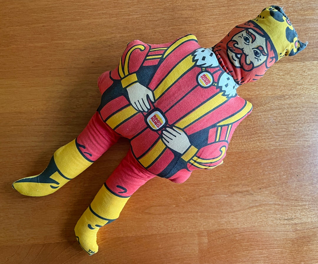 Vintage Burger King Stuffed Doll - Etsy