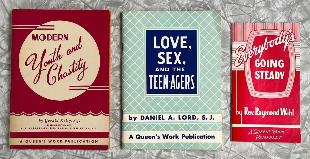 3 Vintage Sex Education Books By Catholic Publisher Etsy