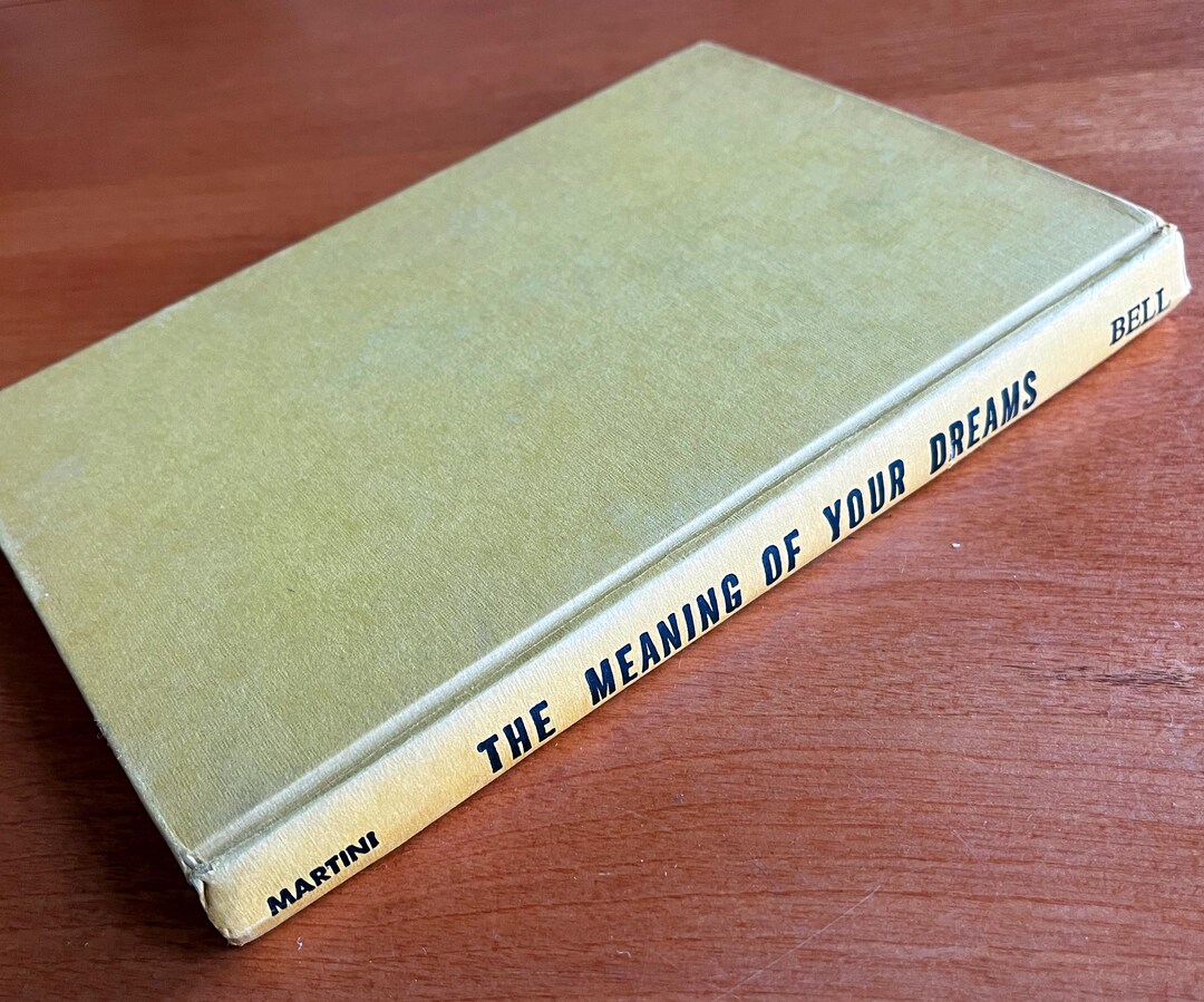 Vintage Book the Meaning of Your Dreams by Franklin Martini 1962 - Etsy